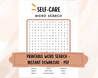 Feelings Word Search | Printable | Mental Health Word Search | Therapy ...