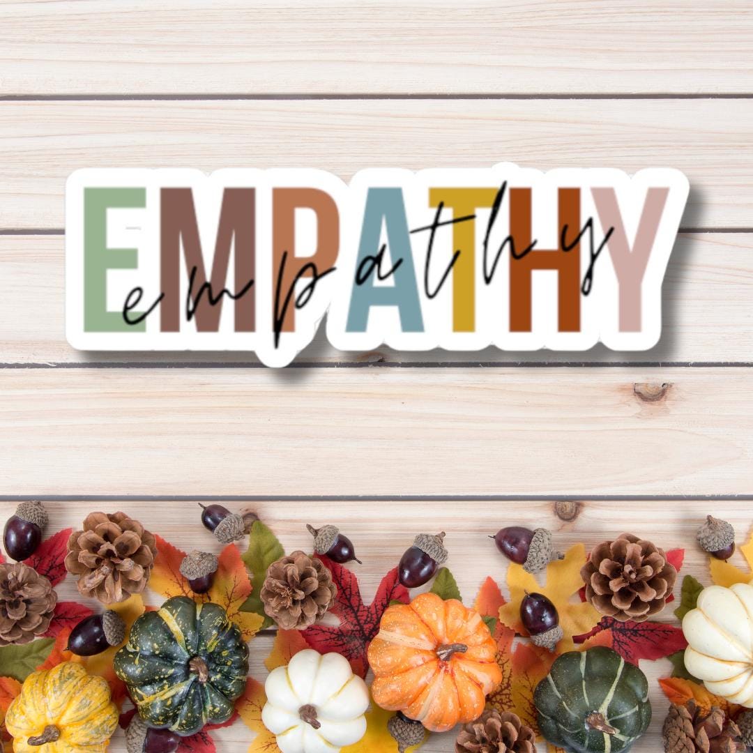 Empathy Inspired Stickers: Spread Positivity and Joy - Etsy