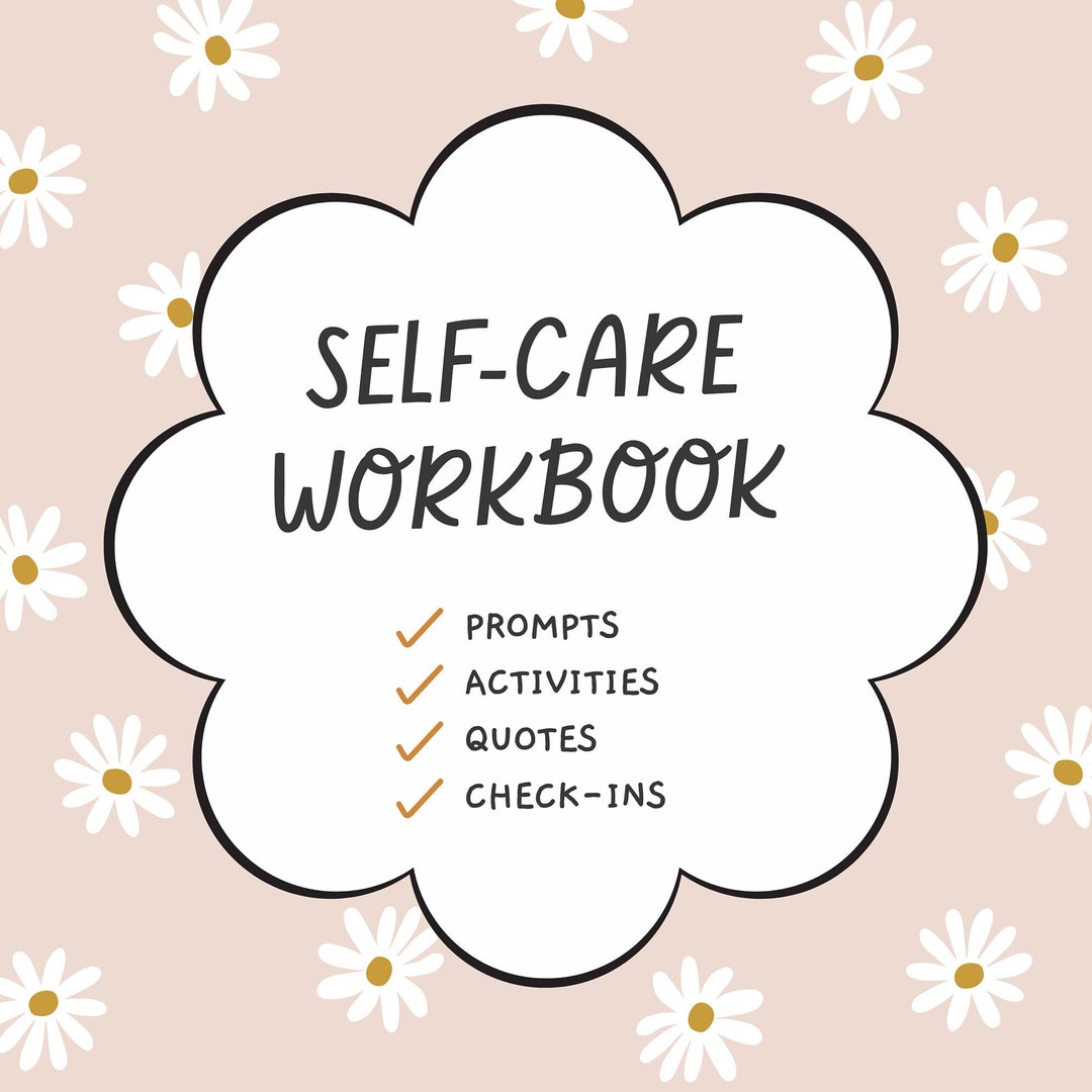 Interactive Self-care Workbook | Anxiety Activities | Journal Prompts ...