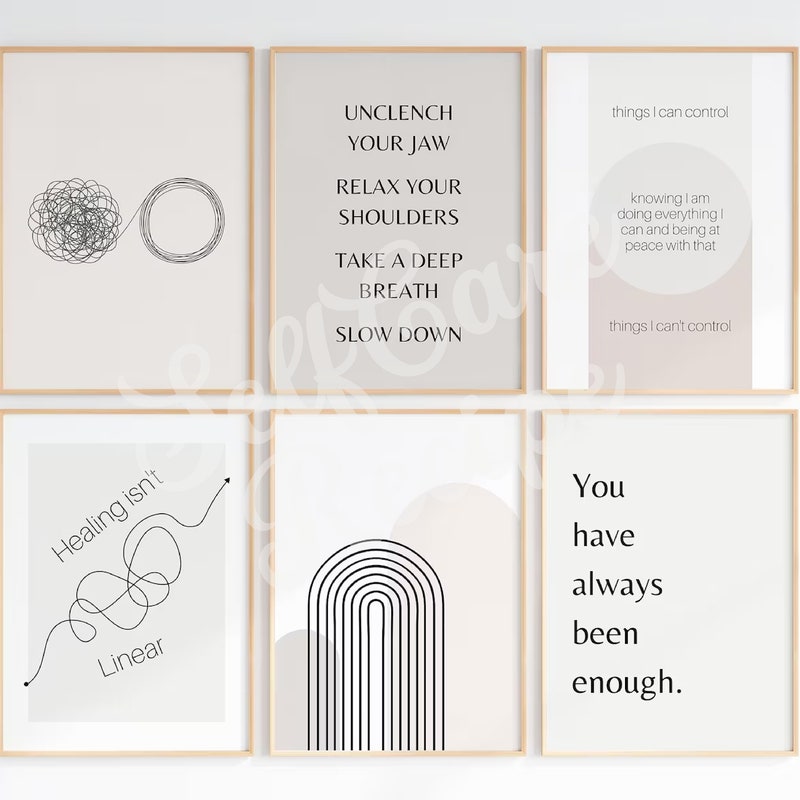 Therapy Wall Art - Etsy