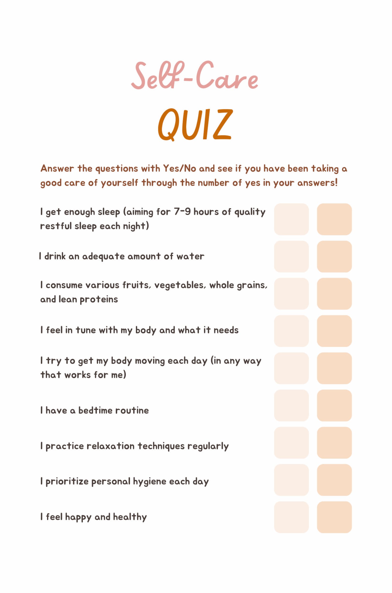 Interactive Self Care Workbook | Anxiety Activities | Journal Prompts ...