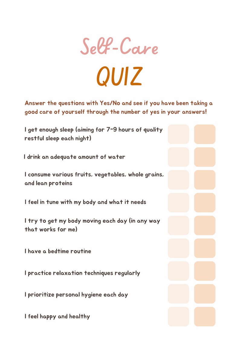 Interactive Self-care Workbook | Anxiety Activities | Journal Prompts ...