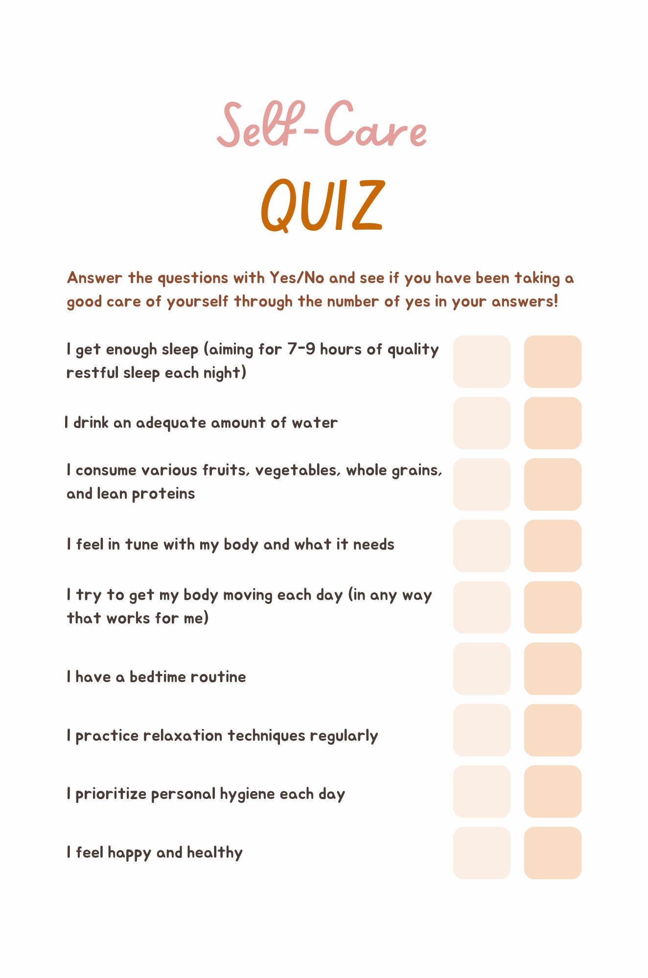 Interactive Self-care Workbook | Anxiety Activities | Journal Prompts ...