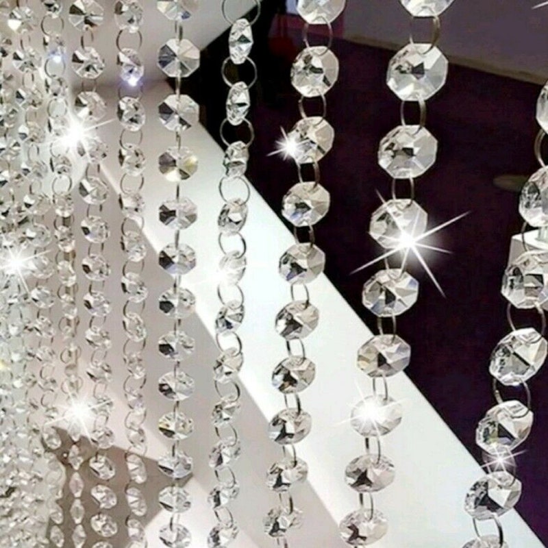 Chandelier Bead Garland - Etsy UK