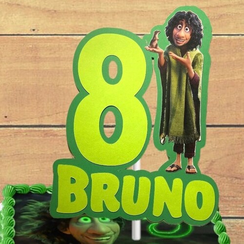 We Don't Talk About Bruno Encanto Inspired Cake Topper - Etsy Canada