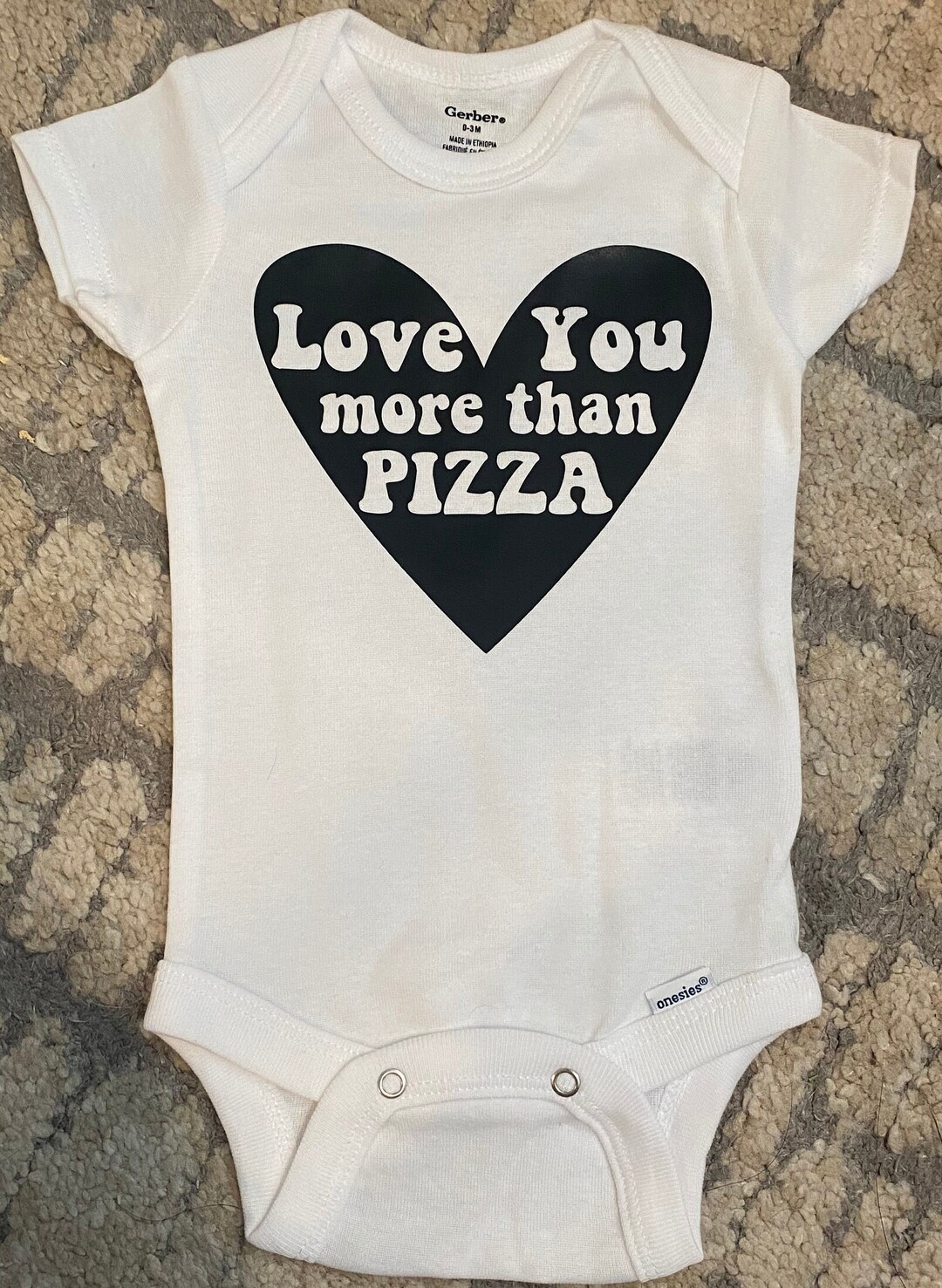 Personalized Baby Onesie® | Gerber Body Suit | Pregnancy Announcement ...
