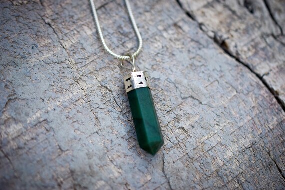 Green Amulet Necklace