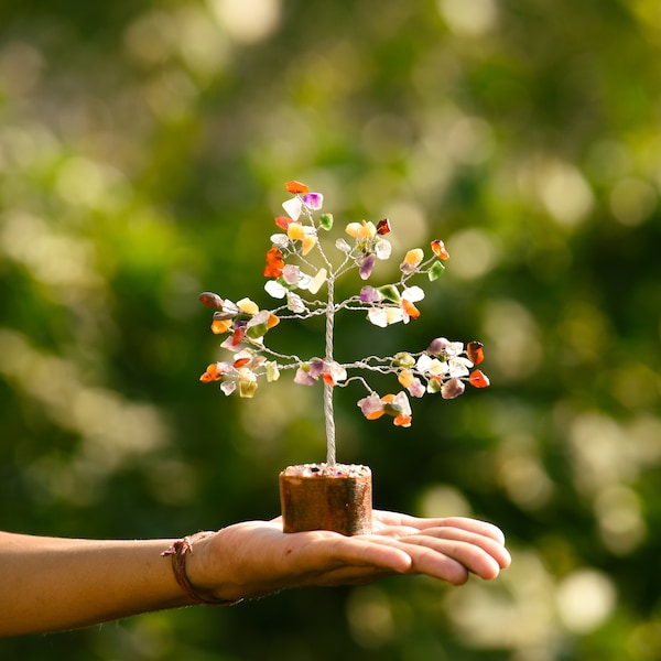 Gemstone Tree - Etsy