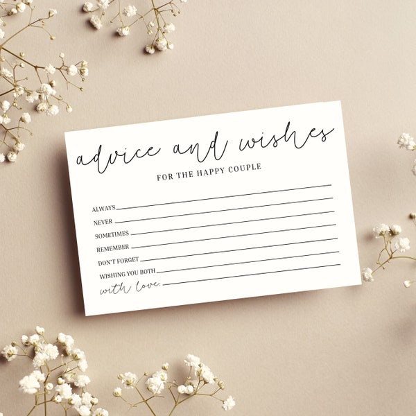 Marriage Advice Card - Etsy