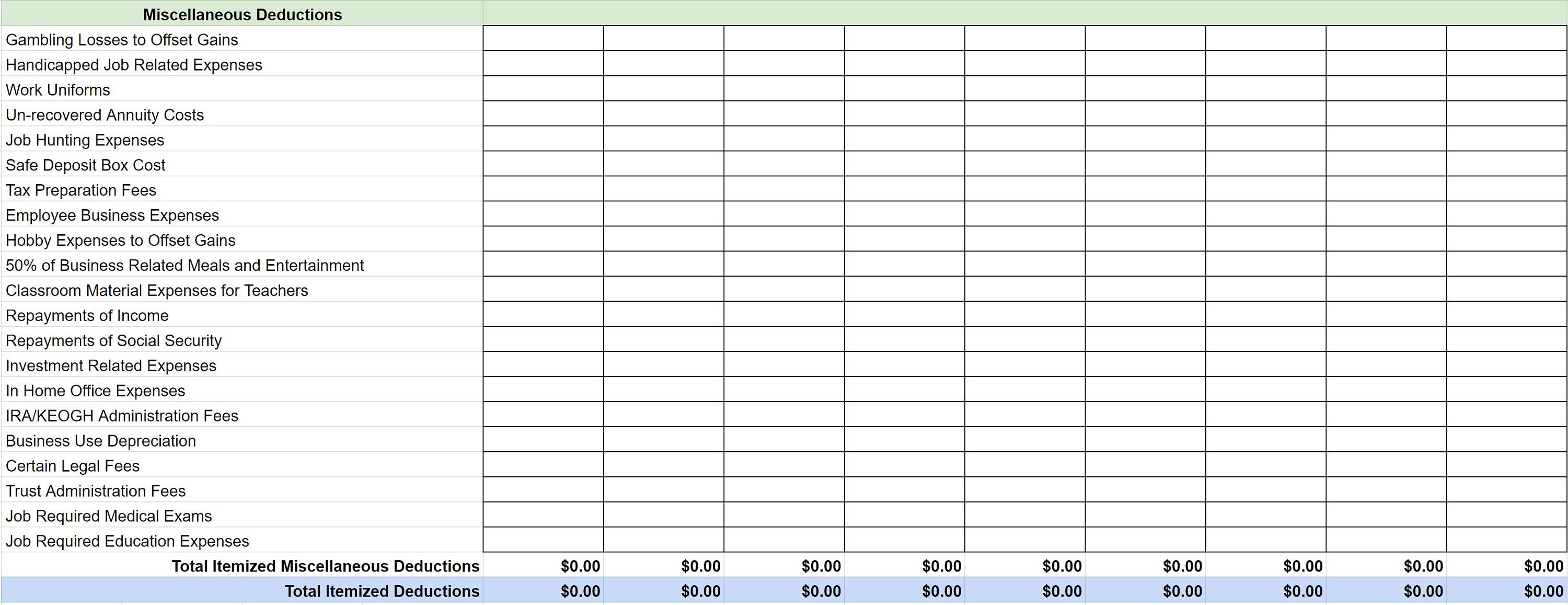 Itemized Tax Deductions, Standard Deductions, Taxes, Finance ...