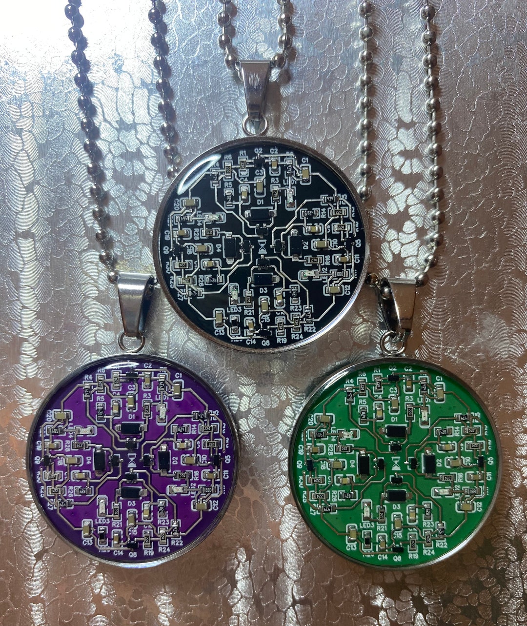 Functioning PCB Board Amulet, Circuit Board Gift, Nerd Gifts ...