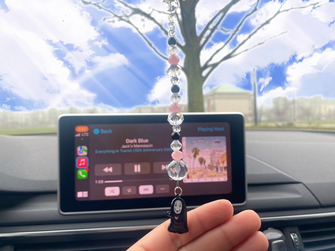 Spirited Away Anime Car Charm | “no Face” Anime Car Charm | Rearview ...