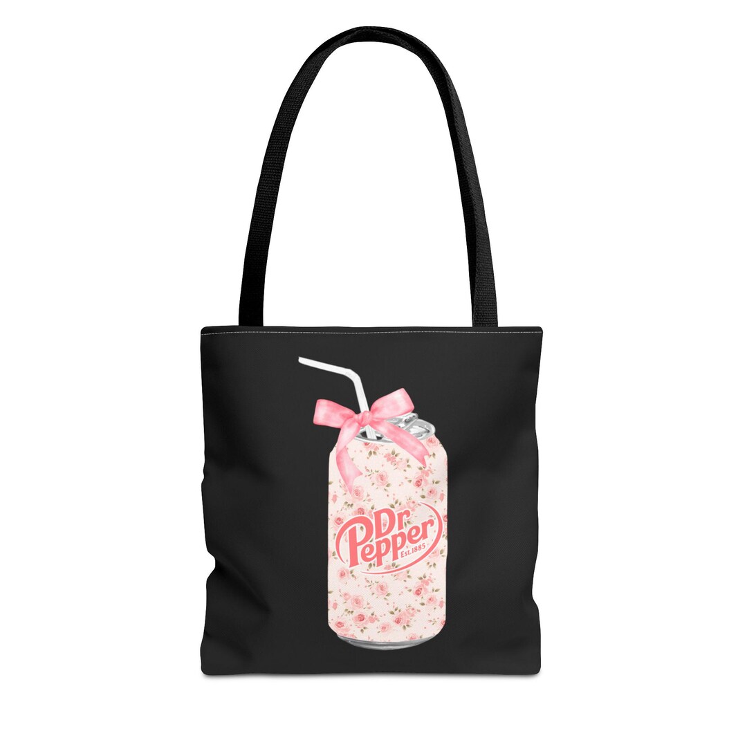 Dr Pepper Lover Tote Bag, I'm Just a Girl Tote Bag, Dr Pepper ...