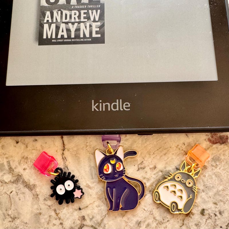 Anime Kindle Charms - Etsy