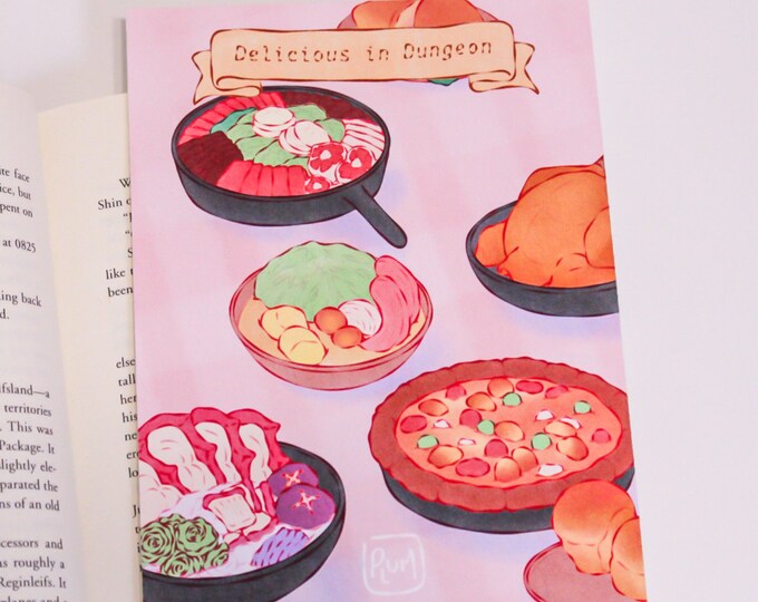 Bug Snacks Dungeon Meshi Food Art Print and Postcard - Etsy Canada