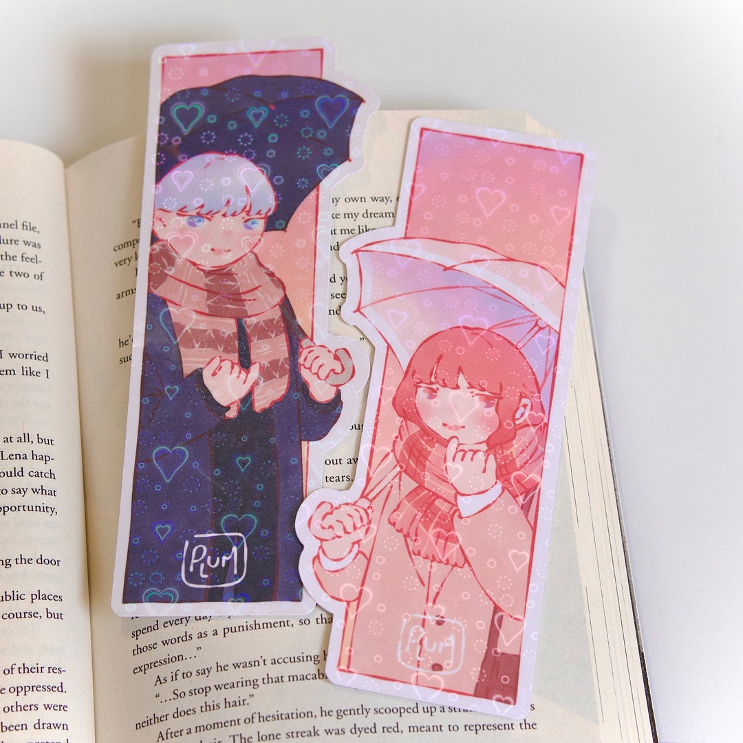 A Sign of Affection Holographic Bookmark - Etsy