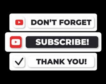 Animated Youtube Like Button Animation Subscribe Button Bell Icon ...