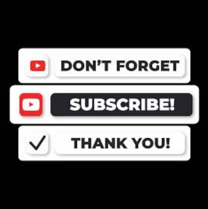 Animated Youtube Like Button Animation Subscribe Button Bell Icon ...