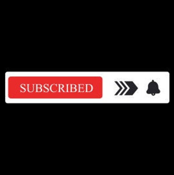 Animated Youtube Like Button Animation Subscribe Button Bell - Etsy
