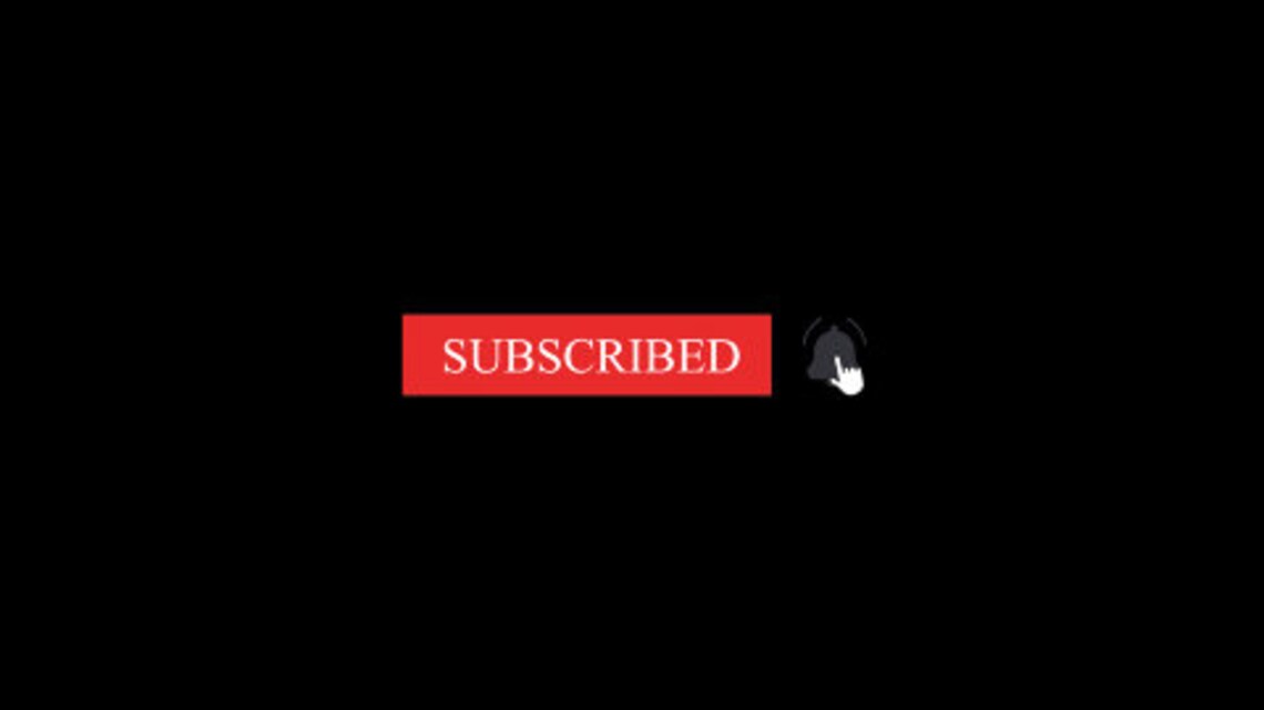 Animated Youtube Like Button Animation Subscribe Button Bell Icon ...