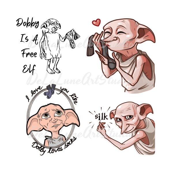 Dobby Socks - Etsy