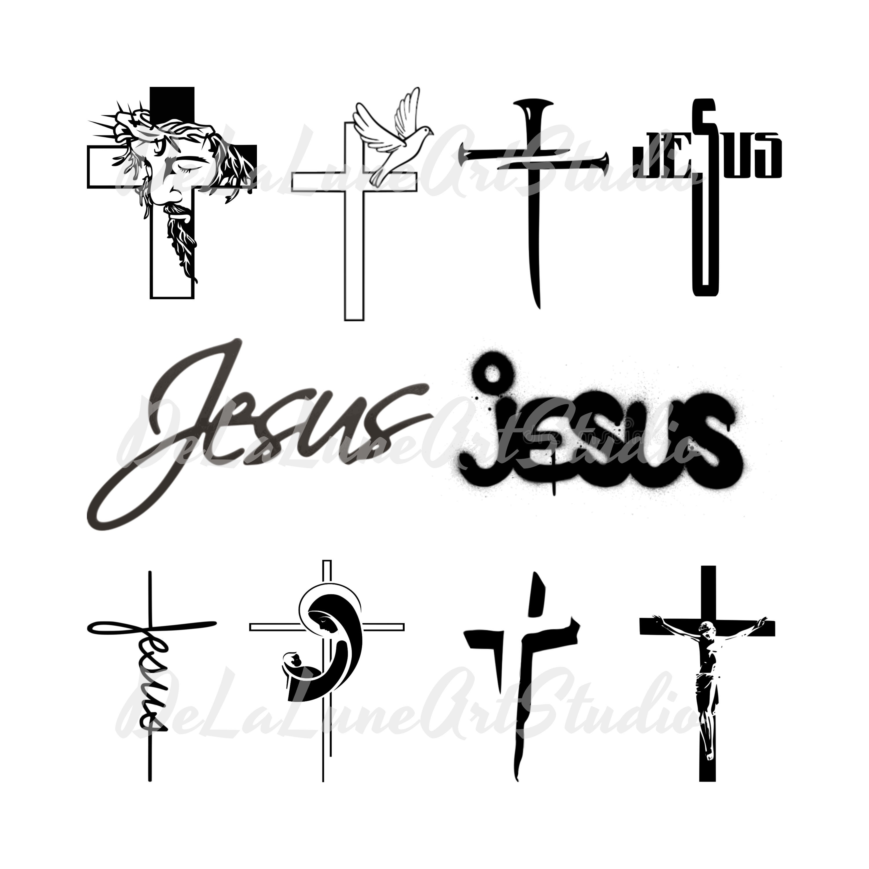 Jesus Cross Svg, Jesus Svg, Cross Svg, Crucifix Svg, Religious Svg ...