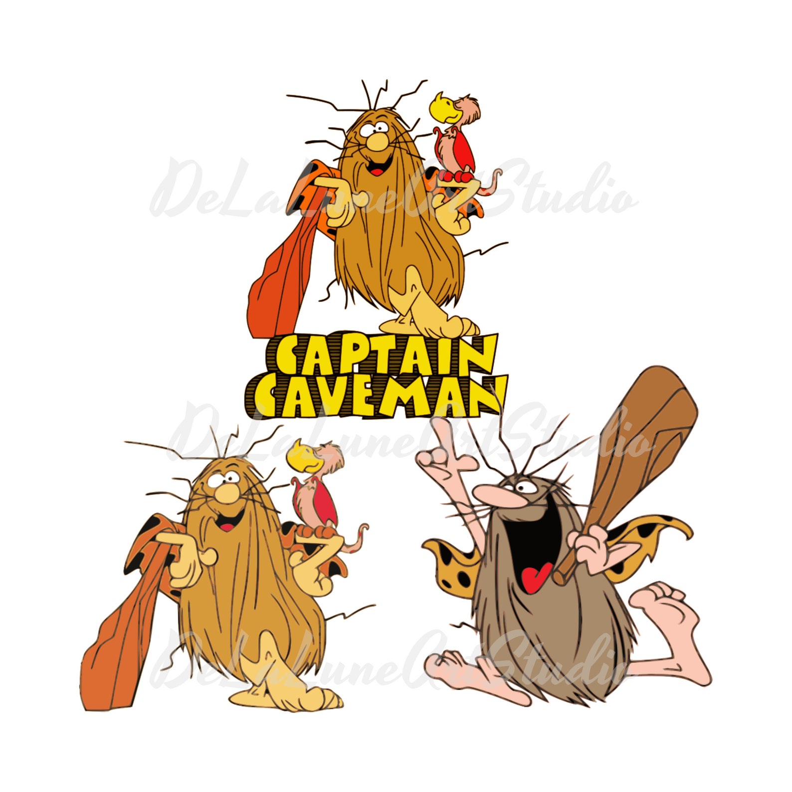 Captain Caveman SVG, Instant Download, Svg Png Dxf, Cricut, Cameo ...