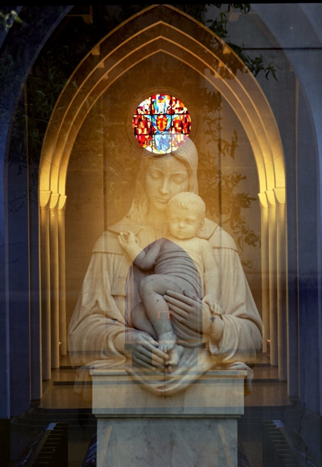 Holy Spirit Monastery With Madonna & Child at Trappist Abbey With ...