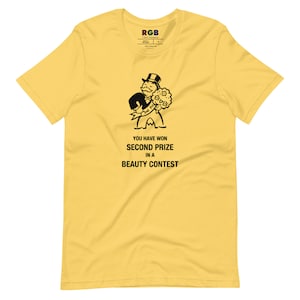 Monopoly Second Prize Beauty Contest T-shirt - Etsy