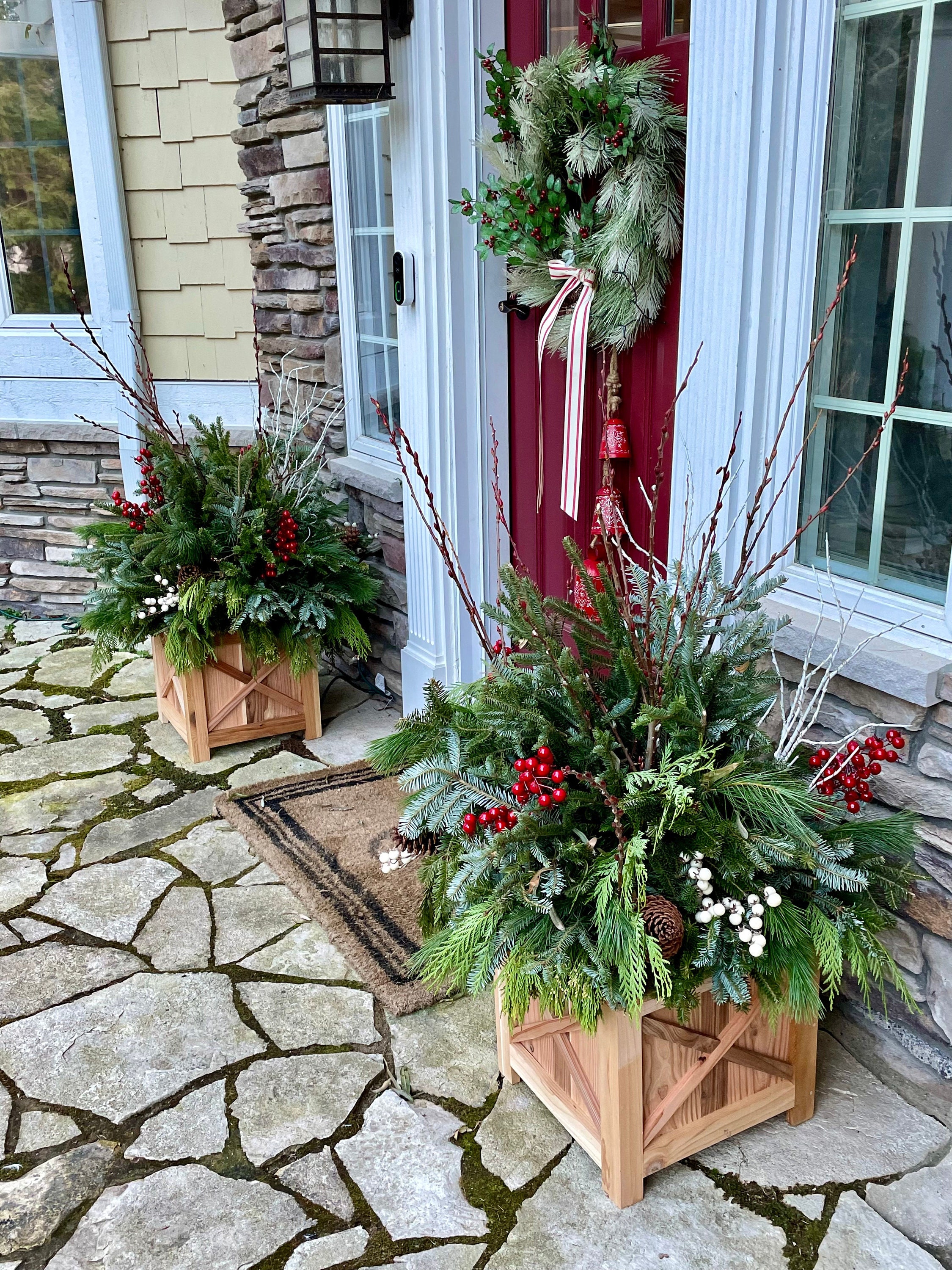 Farmhouse Solid Cedar Planter Box High Quality Build and - Etsy