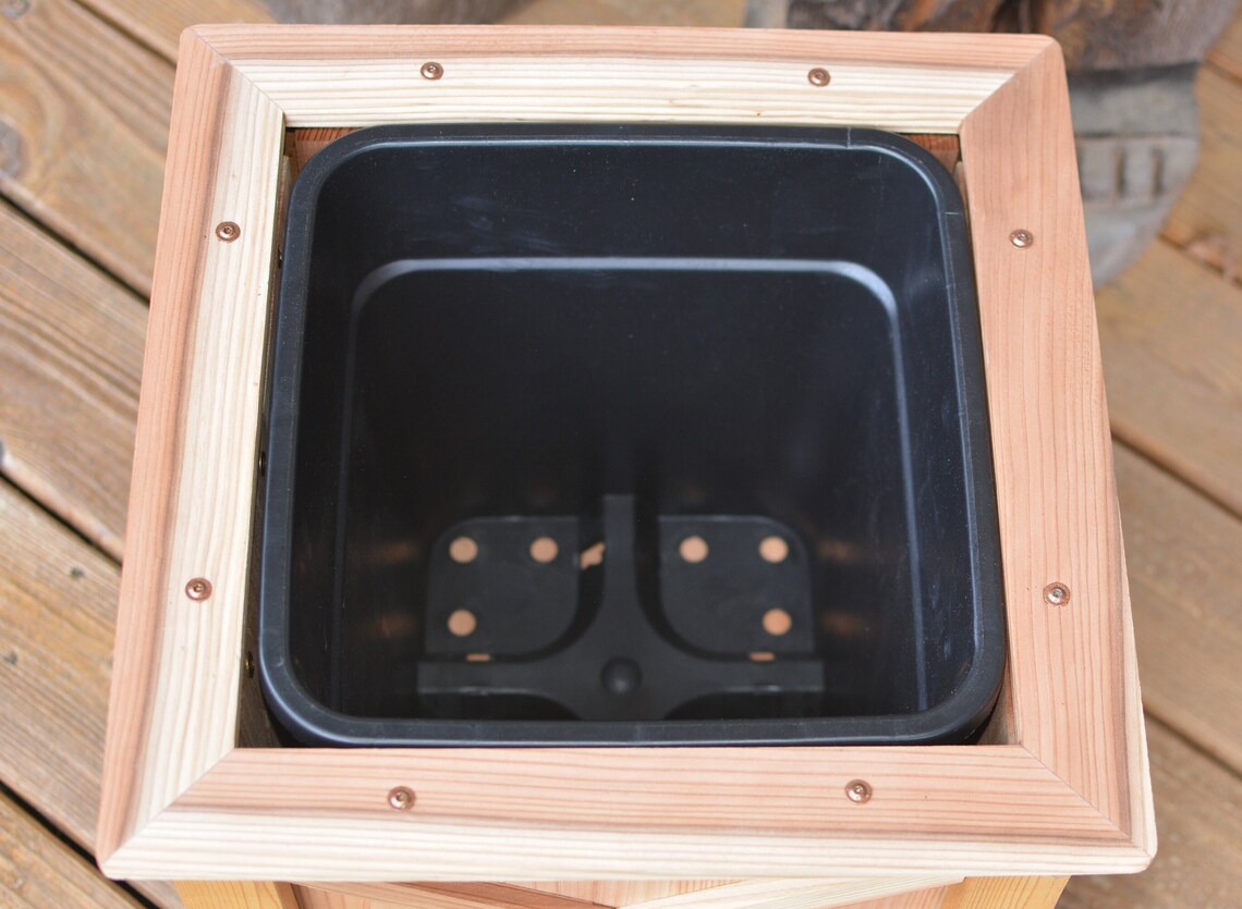 Modern Farmhouse Shaker Cedar Planter High Quality Build and Materials ...