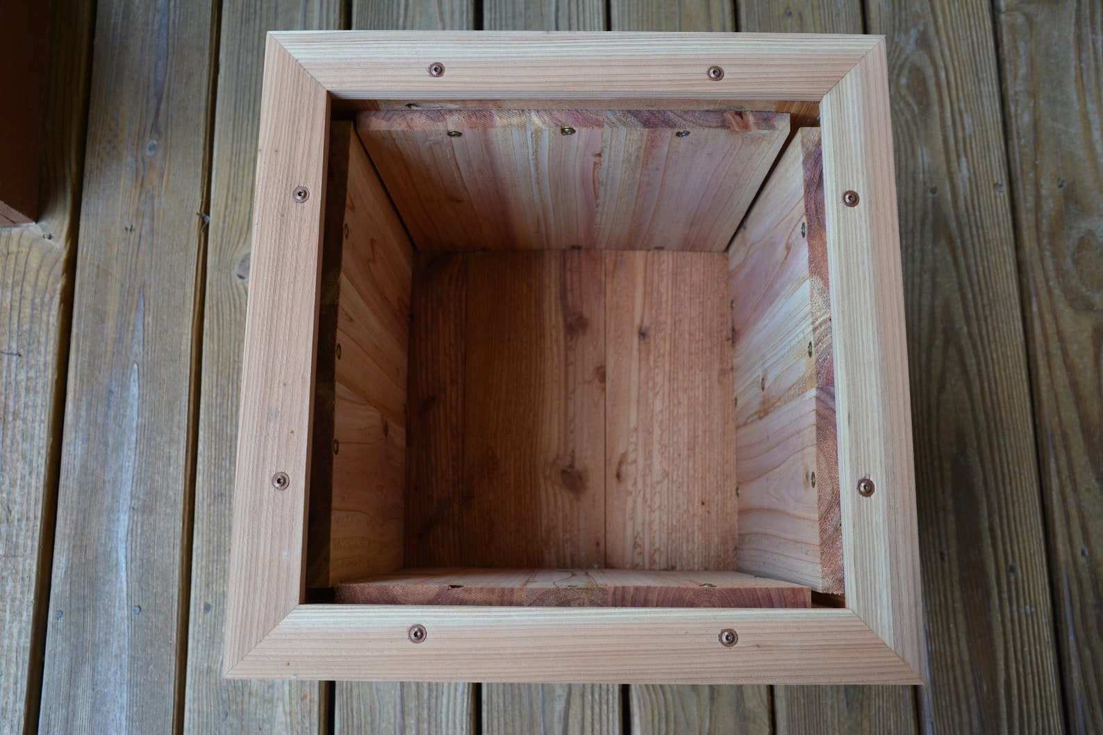 Farmhouse Solid Cedar Planter Box High Quality Build and - Etsy