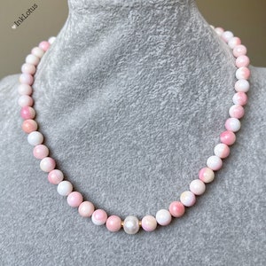 8mm Queen Conch Shell Beads Necklace| High-quality Bahamian Queen Conch ...