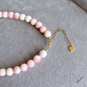 8mm Queen Conch Shell Beads Necklace| High-quality Bahamian Queen Conch ...