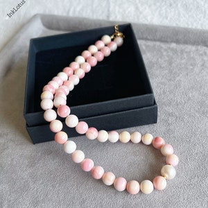8mm Queen Conch Shell Beads Necklace| High-quality Bahamian Queen Conch ...