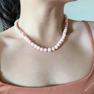 8mm Queen Conch Shell Beads Necklace| High-quality Bahamian Queen Conch ...