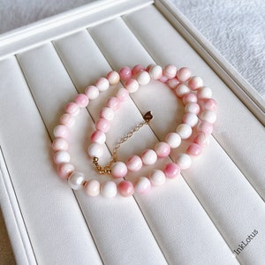 8mm Queen Conch Shell Beads Necklace| High-quality Bahamian Queen Conch ...