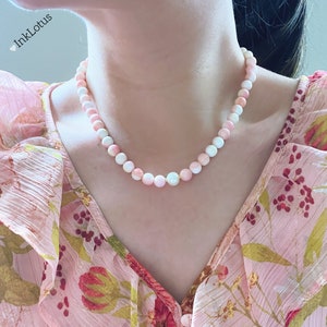 8mm Queen Conch Shell Beads Necklace| High-quality Bahamian Queen Conch ...