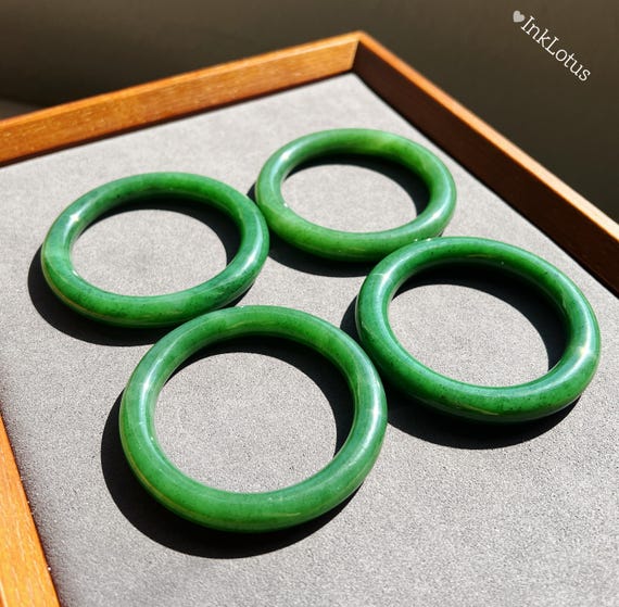 Certified jade bangle store