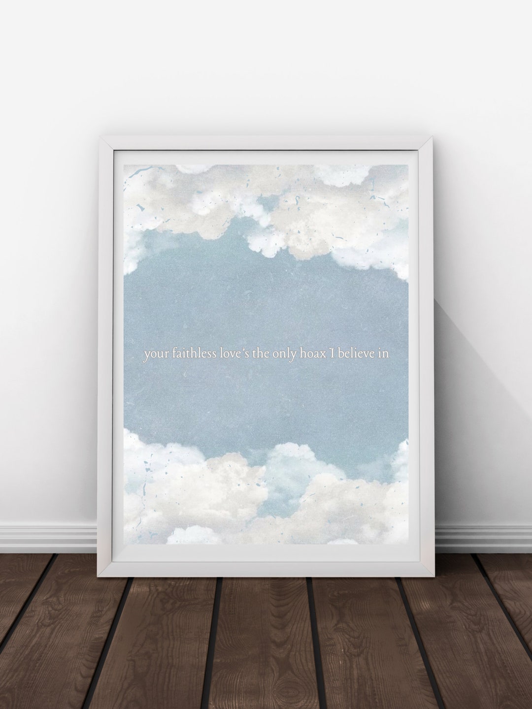 Hoax Folklore Taylor Swift Inspired Wall Art Taylor Swift Inspired ...