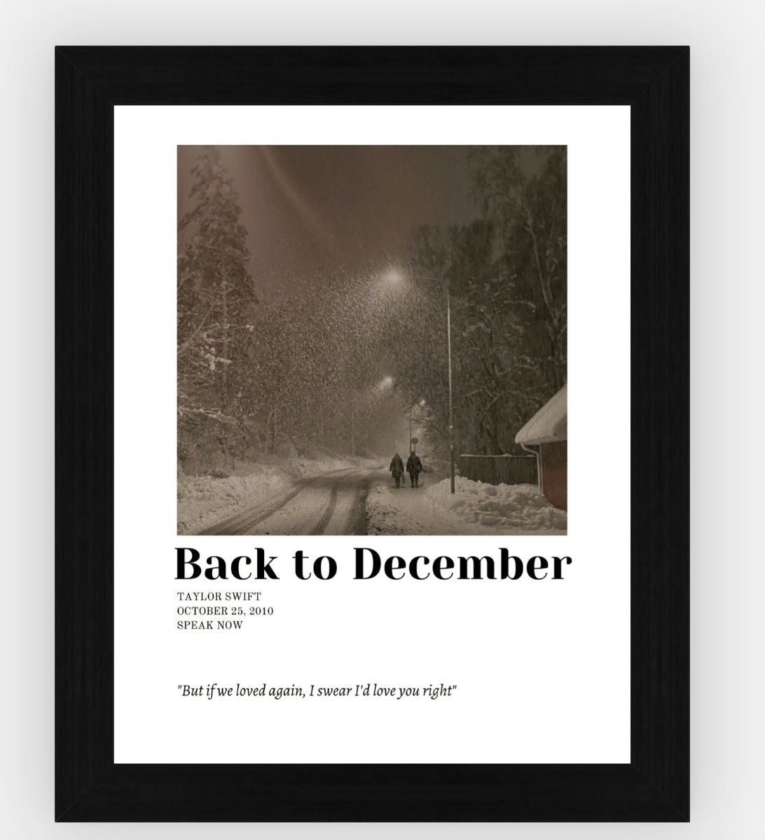 Back To December Taylor Swift Quote