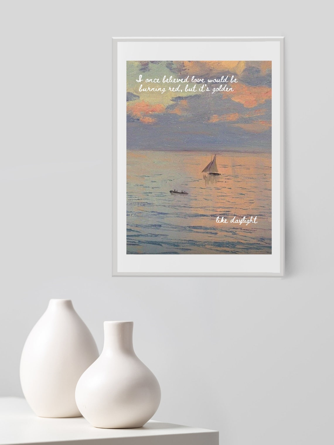 Daylight Lover Collection Taylor Swift Inspired Wall Art - Etsy