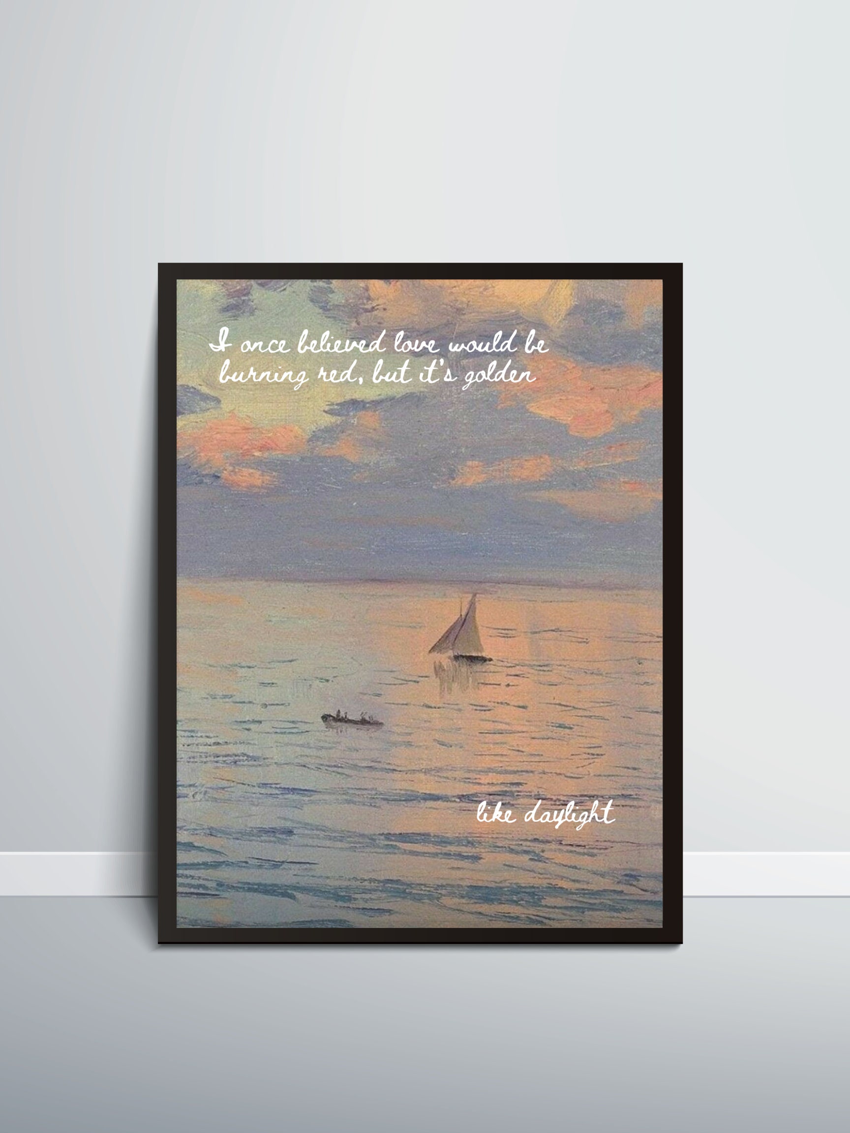 Daylight Lover Collection Taylor Swift Inspired Wall Art - Etsy