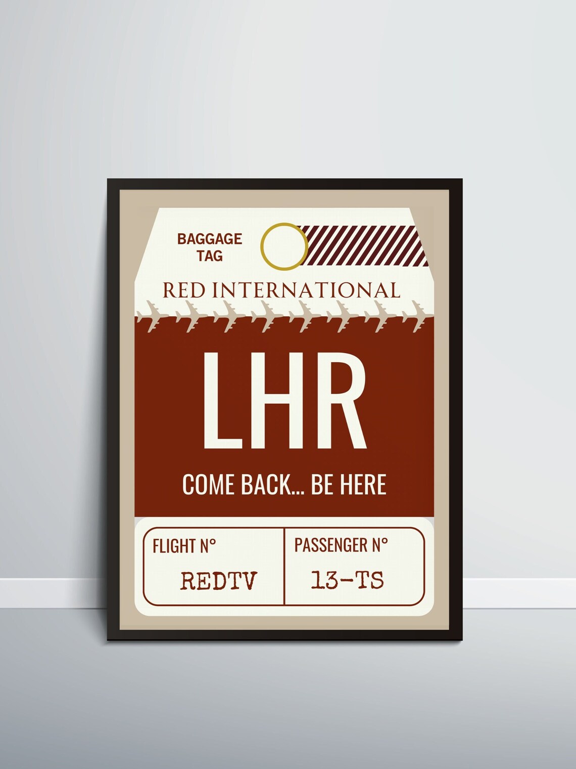 Come Back.. Be Here London, England Bag Tag Series Red Taylor Swift ...