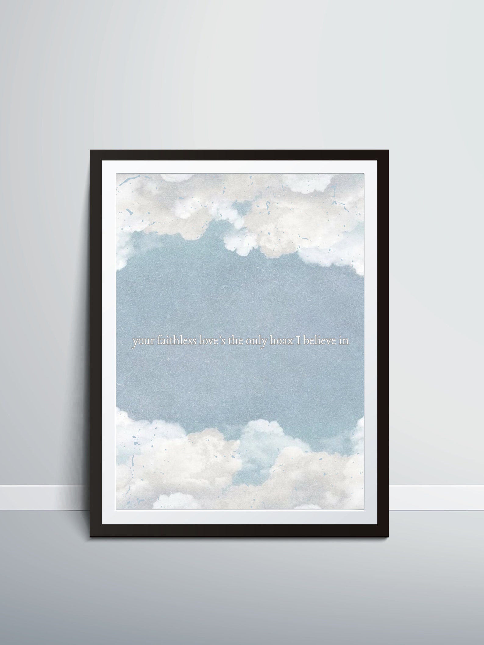 Hoax Folklore Taylor Swift Inspired Wall Art Taylor Swift Inspired ...