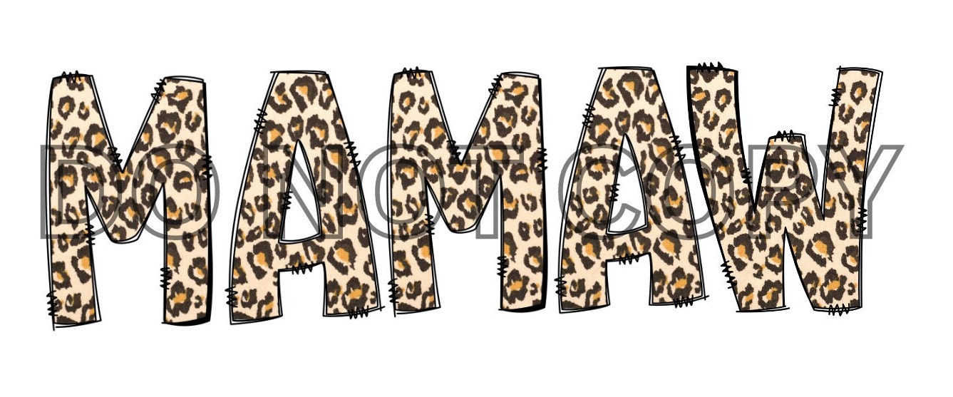 Mamaw Sublimation PNG, Grandma Name, Digital Download - Etsy