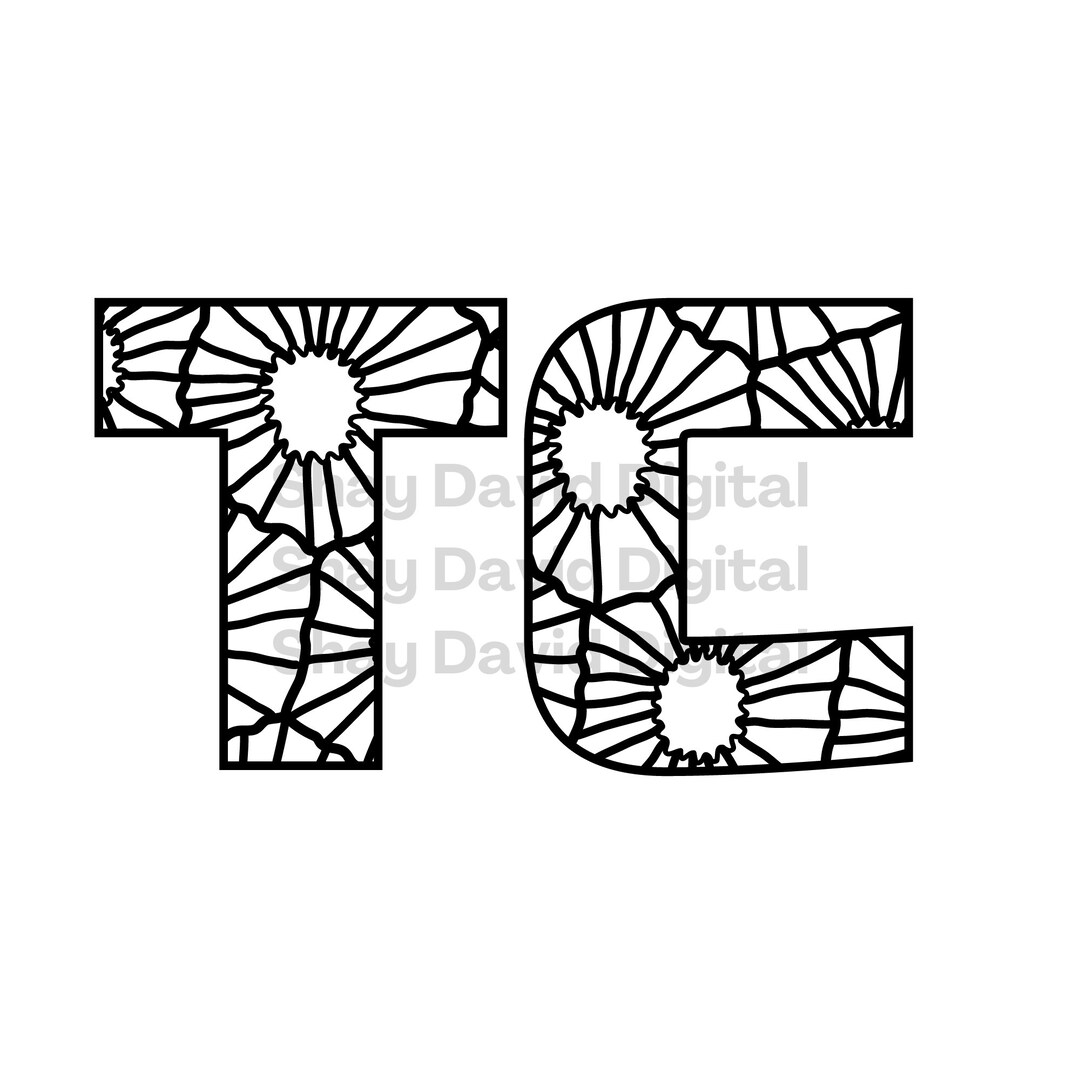 TC Michigan Petoskey Stone SVG, Traverse City SVG - Etsy