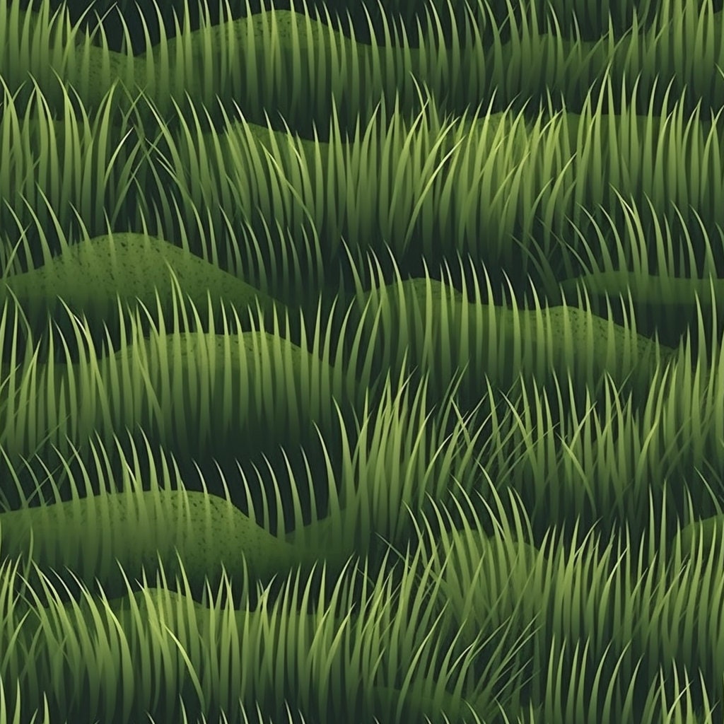 Realistic Seamless Grass Tile Patterns for Golf Lovers and Nature Enthusiasts - Commercial Use ...