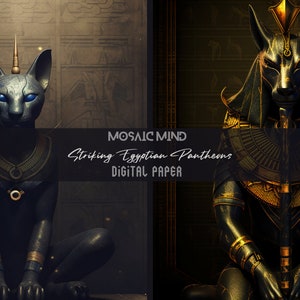 Egyptian Gods Pantheon Wallpaper Ancient Deities AI Art, Mythology ...