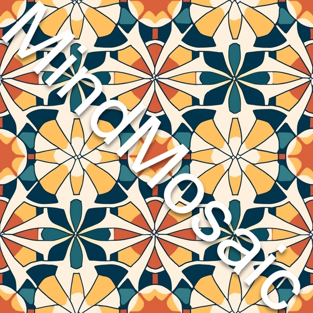 Zellige Tile Patterns Digital Paper Traditional Islamic Design ...